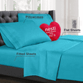 Nestl Bedding Premium 1800 Deep Pocket 4 Piece Bed Sheet Set Hotel