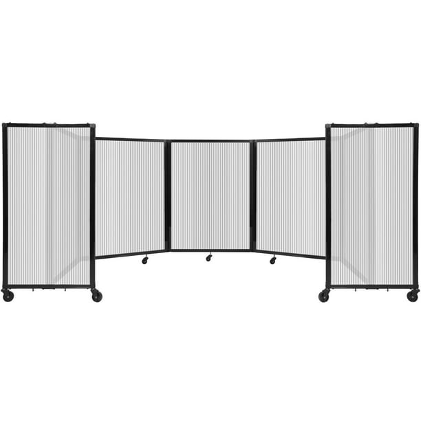 Versare Polycarbonate Room Divider 360 Portable Wall Partition ...