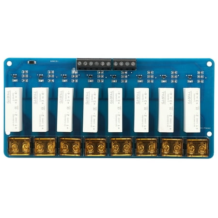 8 Channel SSR, Solid State Relay Module 5A With Optocoupler For Power ...