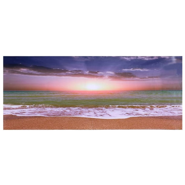 PVC 3D Effect Poster, Self-adhesive Sunrise Poster, For Aquarium Fish ...