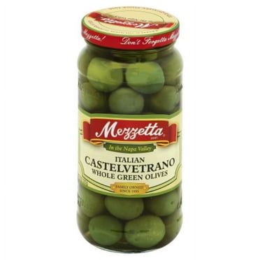 Mezzetta Castelvetrano Pitted Olives, 8 oz - Pack of 6 - Walmart.com
