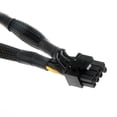 Dual 4Pin IDE Molex to GPU Dual (6+ 2)Pin Power Supply Cable Adapter ...