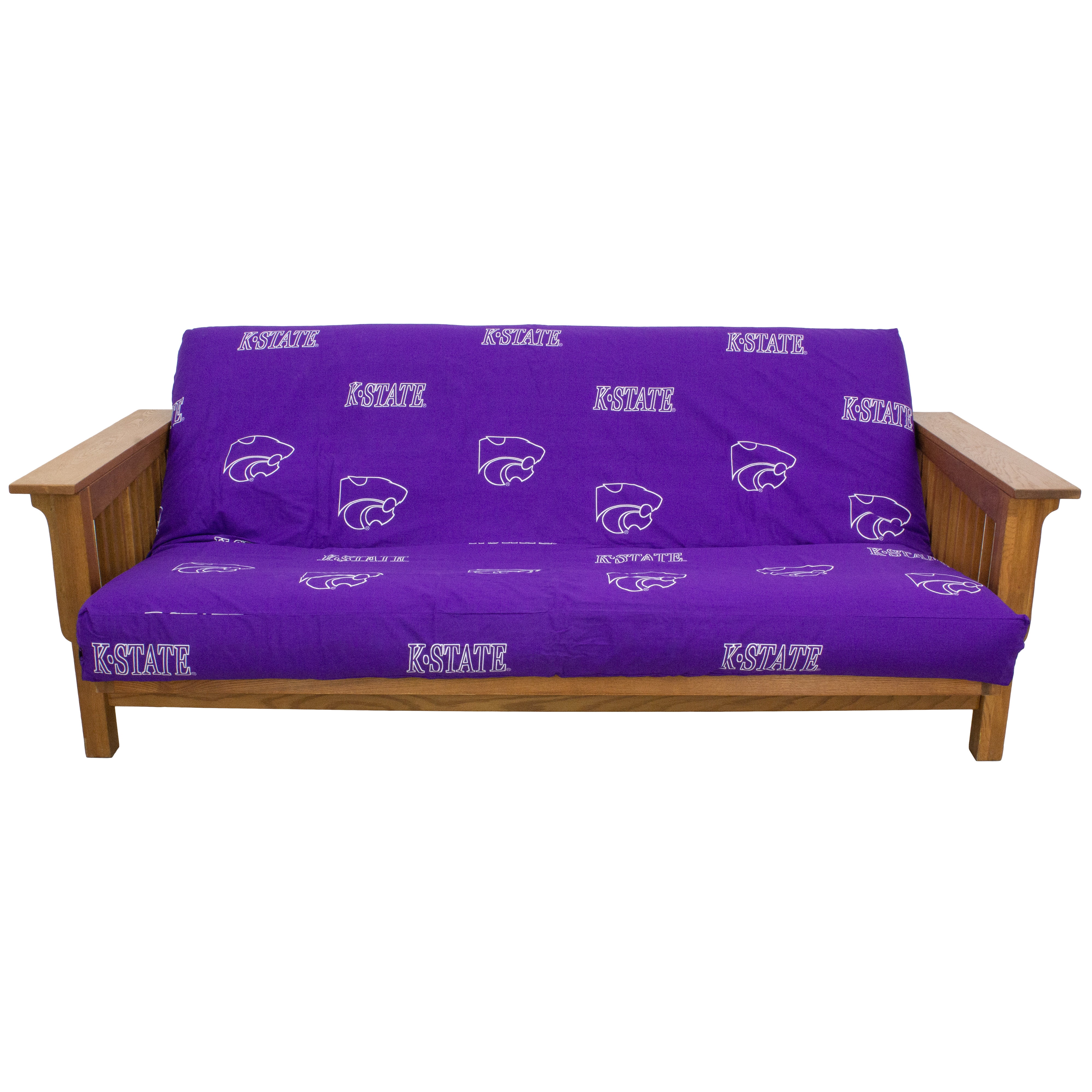 Kansas State Wildcats Futon Cover - Full size fits 6 and 8 inch mats ...