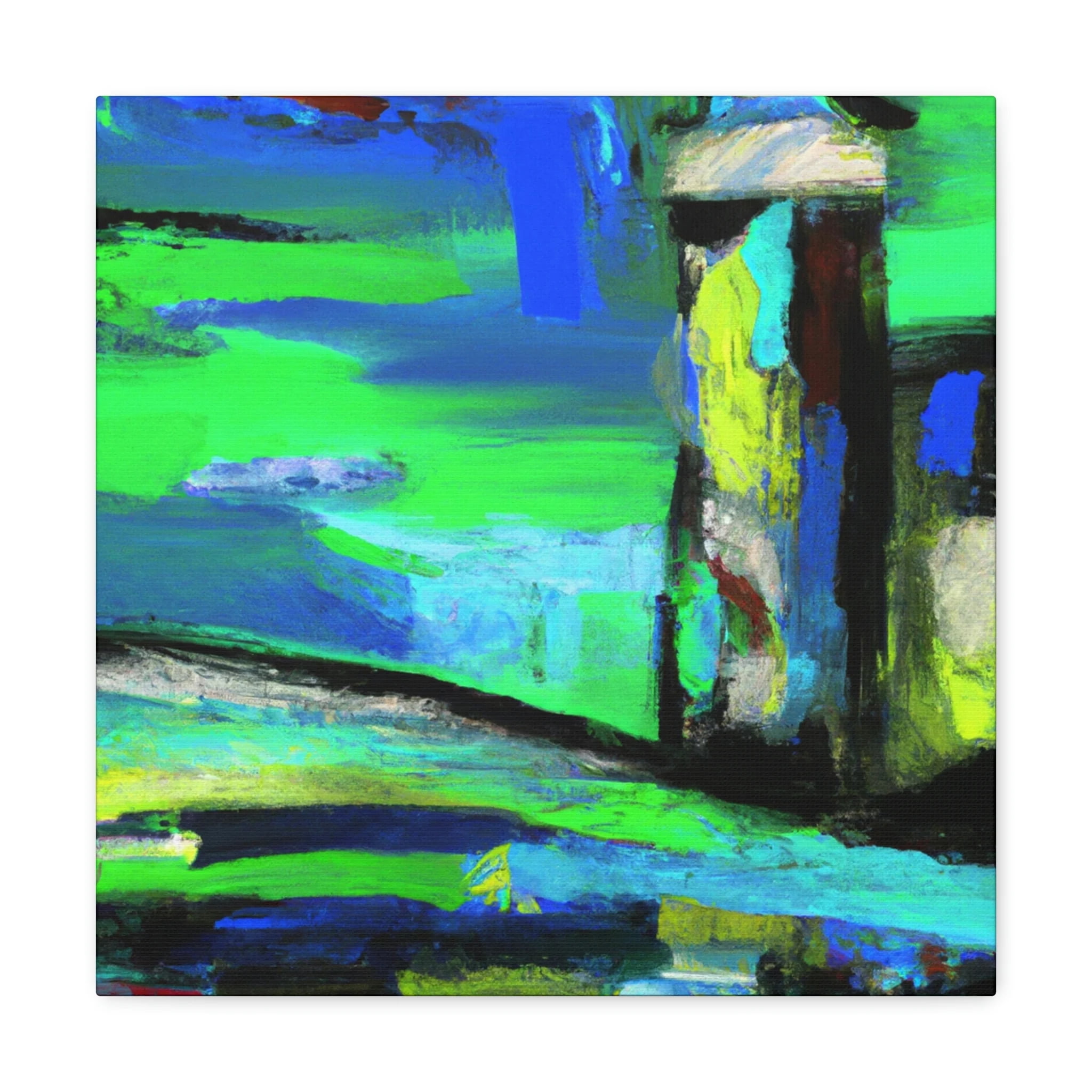 Lighthouse of Expressionism - Canvas - Walmart.com