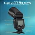 Zoom Li-on X PRO R2 TTL On Camera Round Speedlight Flash for Canon with ...