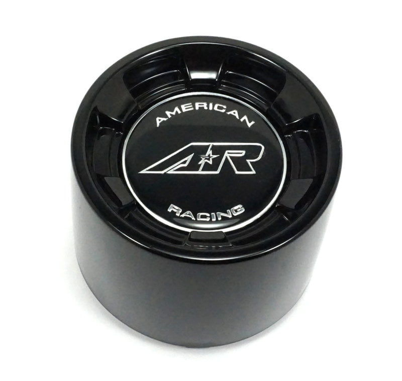 American Racing Gloss Black Snap-In Wheel Center Hub Cap 6 Lug 6x135 ...