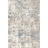 BERTHMEER 8'x10' Non-slip Abstract Area Rug, Washable, for Living Room ...