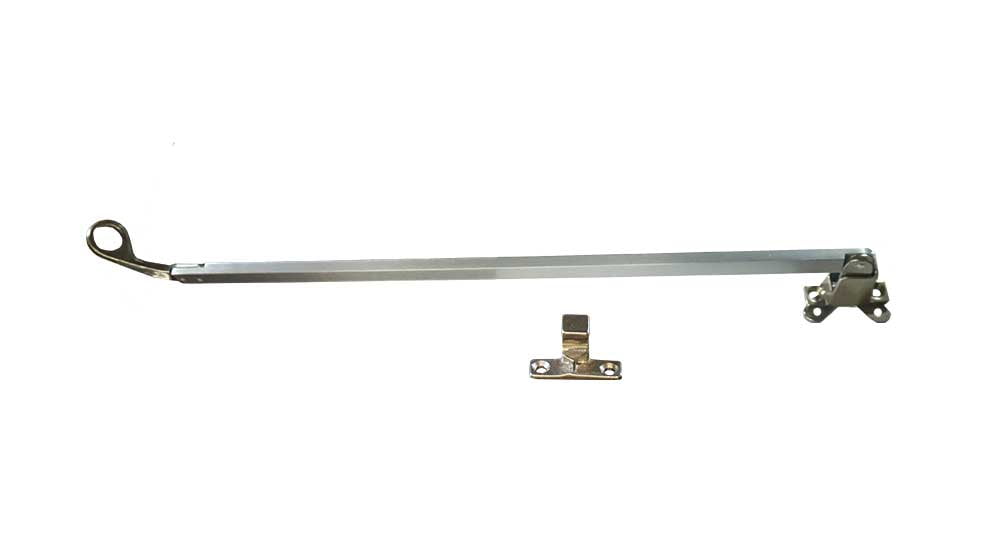 WRS 16" Under Screen Push Bar, Left Hand - White Bronze - Walmart.com