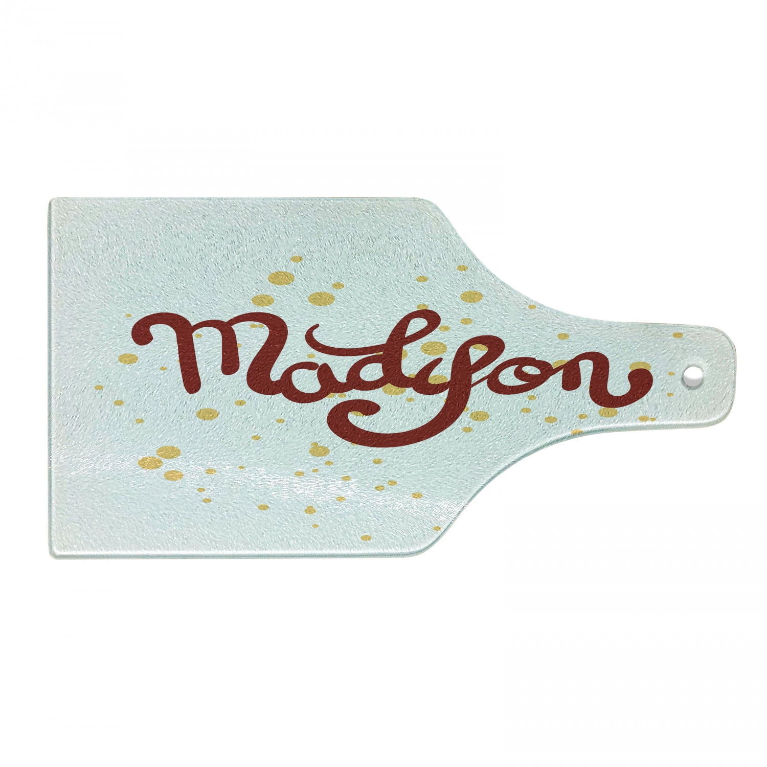 Madison Cutting Board, Modern Calligraphy Design Hand Drawn Cursive ...
