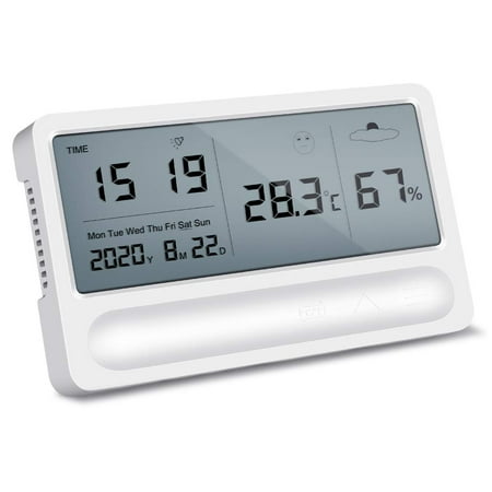Hygrometer Thermometer, Digital Indoor Thermometer Hygrometer, USB ...