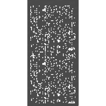 CrafTreat Flourish Positive Negative Stencil for Painting - 6"x6 ...