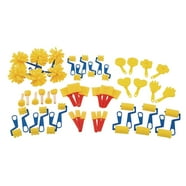 Sponge Numbers Set, 10 Per Set, 6 Sets - Walmart.com