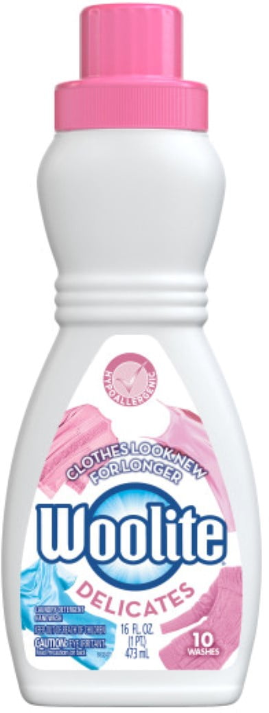 Woolite Delicates Laundry Detergent, 16 oz/ 10 loads (Pack of 2 ...