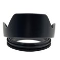 72mm Lens Shade Screw Mount Reversible Snapping On Lens Shield For DSLR ...