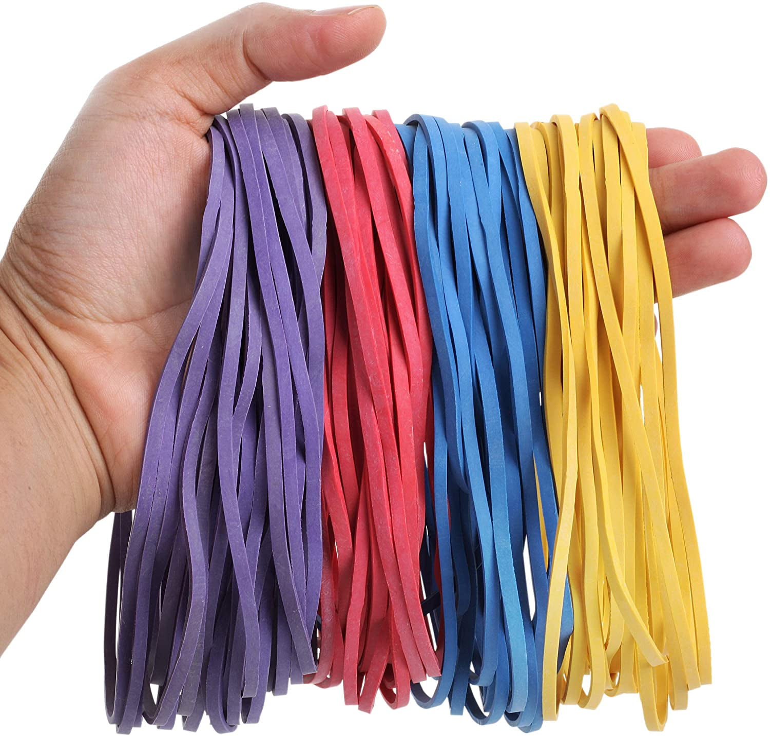 Mr. Pen- Large Rubber Bands, 120 Pack, Assorted Color, Big Rubber Bands ...