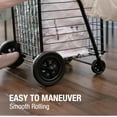 Utility Cart with Wheels to be used for Shopping, Grocery, Laundry and ...