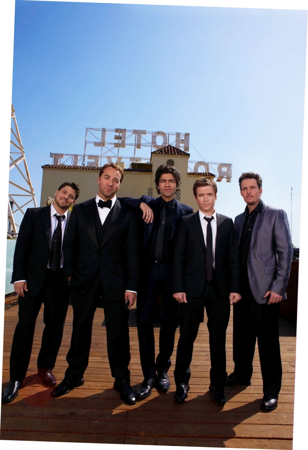Entourage Poster Metal Sign 8Inx 12In Metal Art Print 8x12 Multi-Color ...