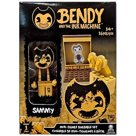 Bendy The Ink Machine Basic Fun Sammy Buildable Mini-Figure Set (26 ...