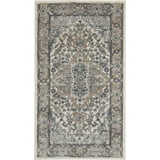 Nourison Concerto French country Ivory/Grey 2'2" x 3'9" Area Rug, (2x4 ...