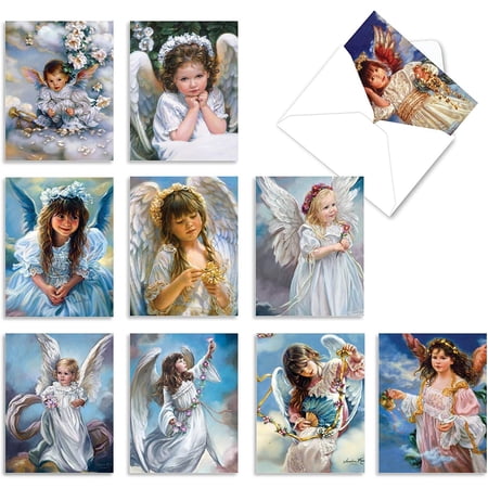 - 10 Boxed Thank You Notes w/ Envelopes, Assorted Stationery to Say ...