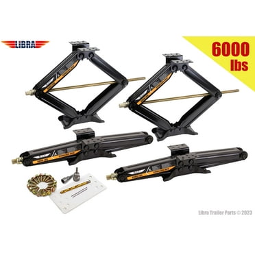 BAL Products 12V Electric Stabilizer C-Jack Kit, Camper Support for RV ...