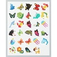 35pcs Colorful Stationery Stickers Cute Kids Stickers Funny Graffiti ...