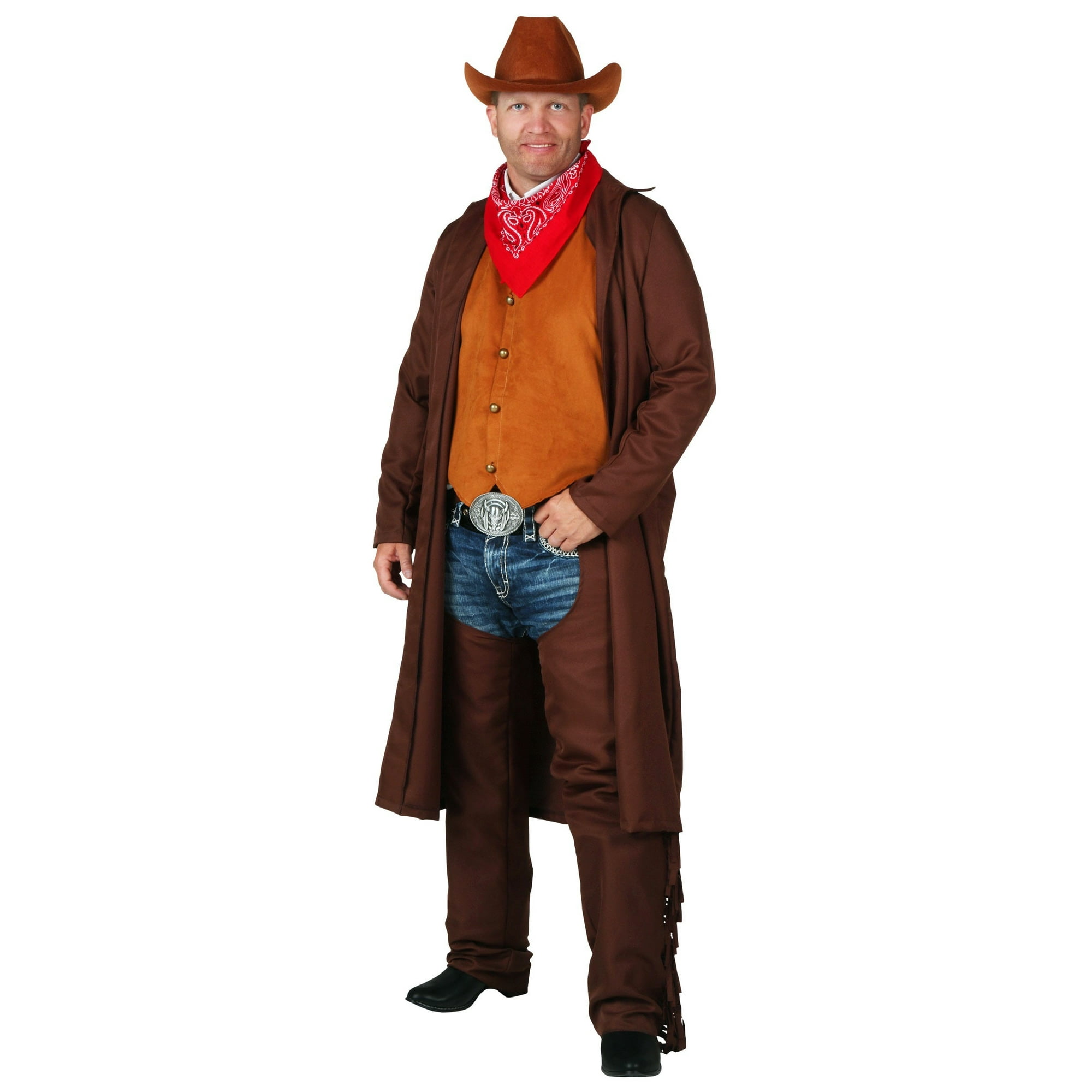 Click here for Fun Costumes Adult Wild West Cowboy Costume Plus S... prices