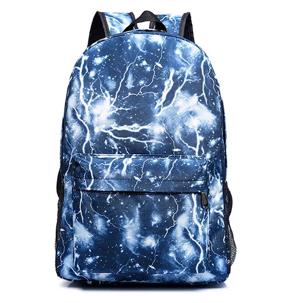 Click here for Nobrand Lightning Print Canvas School Travel Lapto... prices