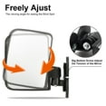 G-Plus Magnetic Tractor Mirror, 114LB Rated, for Compact & Full-Size ...