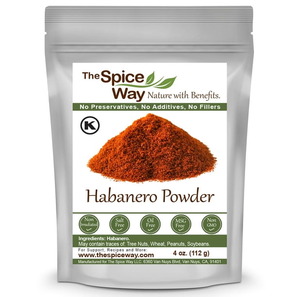 The Spice Way Habanero Powder- Mexican cuisine Spice – All Natural ...