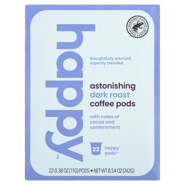 happy coffee pods 22ct medium - Walmart.com