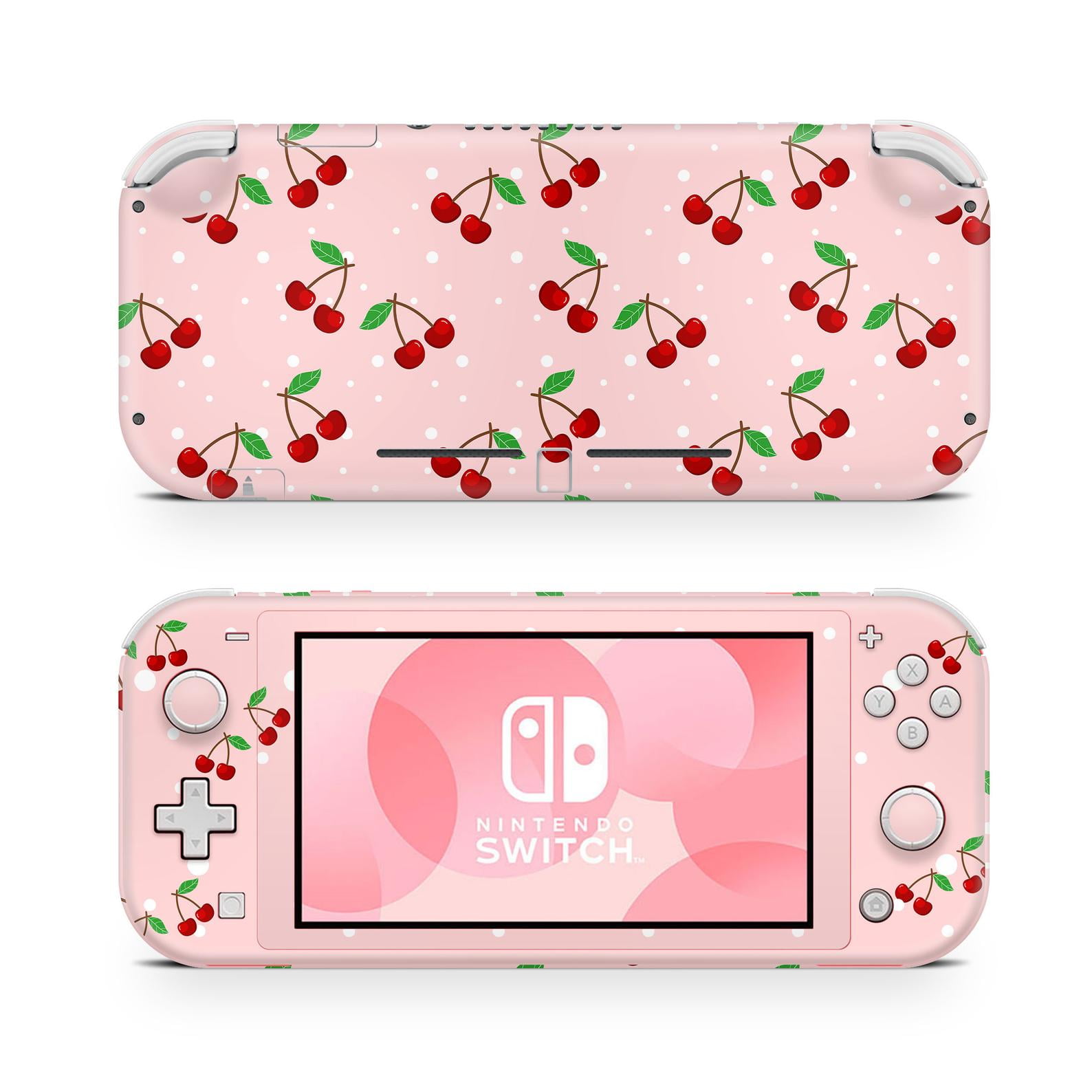 ZOOMHITSKINS Nintendo Switch Lite Skin Vinyl Stickers, Scarlet Ruby ...