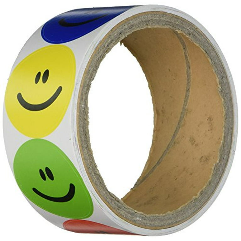 Smiley Stickers By The Roll