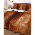 90x96in Quilt Bedding Set, Retro Abstract Graffiti Art Lightweight ...