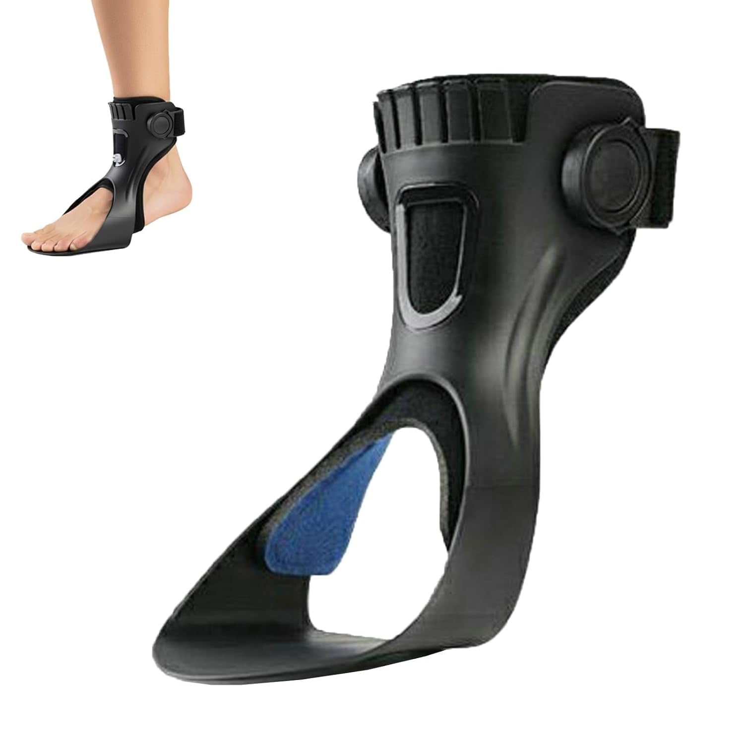Henanhuirui Foot Drooping And Inversion Orthosis  Foot Support Suitable For Foots Drop Brace  Adjustable Afo Ankle Braces For Right/Left Walking  Effe