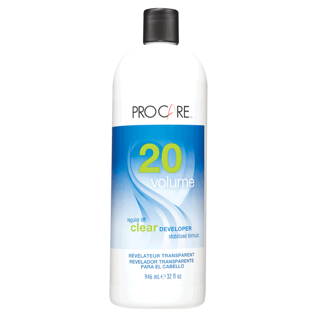 20 Volume Clear Developer Pro Care Developers by Pro Care - Walmart.com