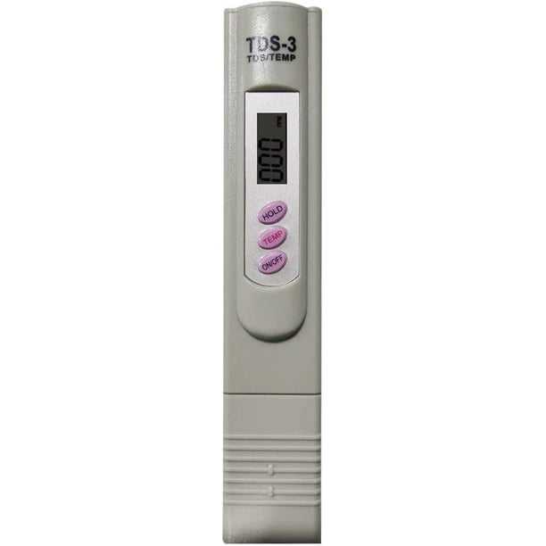 Probador digital TDS Calidad del agua Pureza Temperatura / PPM Medidor ...