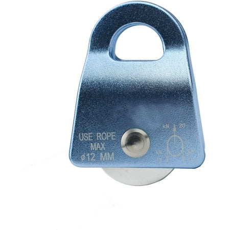 HUSERYT 20 KN Climbing Micro Pulley Aluminum General Purpose Rope ...