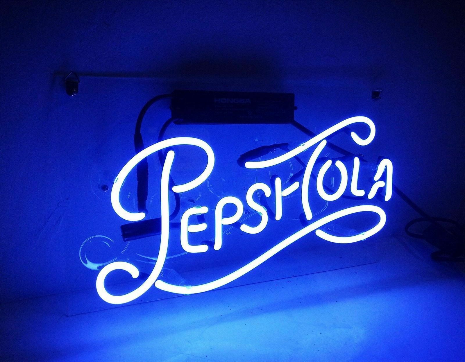Queen Sense 14" Pepsis Cola Neon Sign Acrylic Man Cave Handmade Neon ...