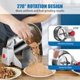 3000W Electric Grain Mill Grinder, 800g Stainless Steel Flour Mill ...