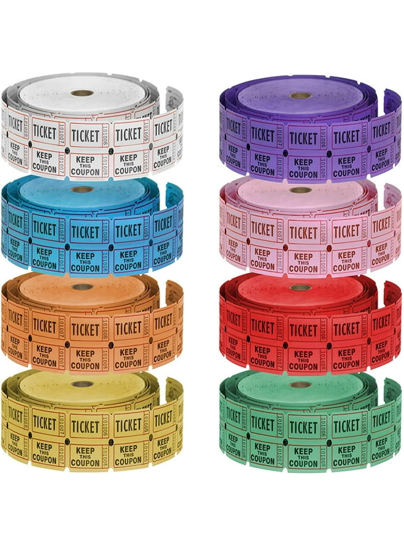 Stickers and Raffle Tickets in Retail Essentials - Walmart.com