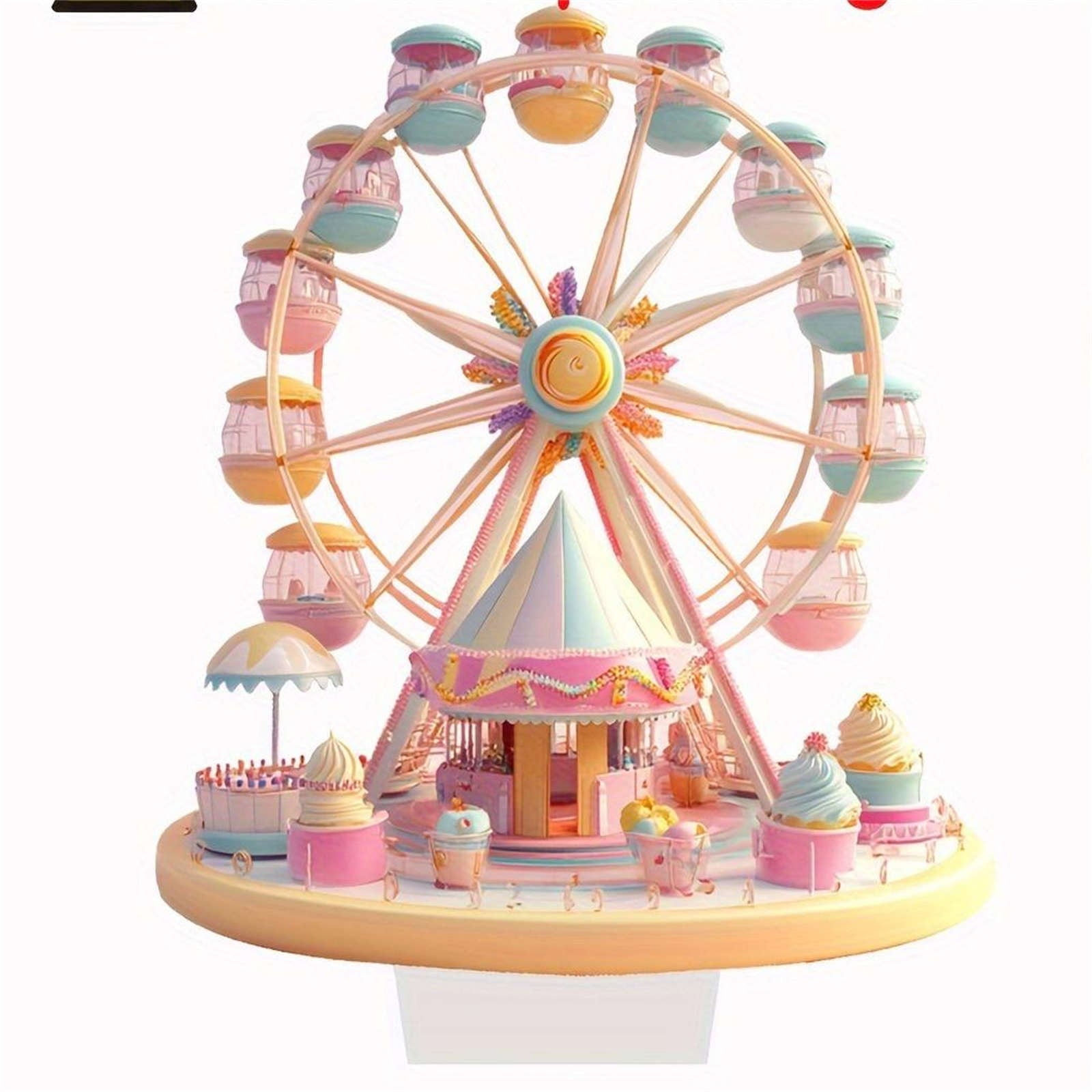 Click here for Ltdhehe Ferris Wheel 2d Acrylic Home Bedroom Study... prices