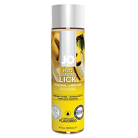 H2O Flavored Lube 4oz/120ml in Banana Lick - Walmart.ca
