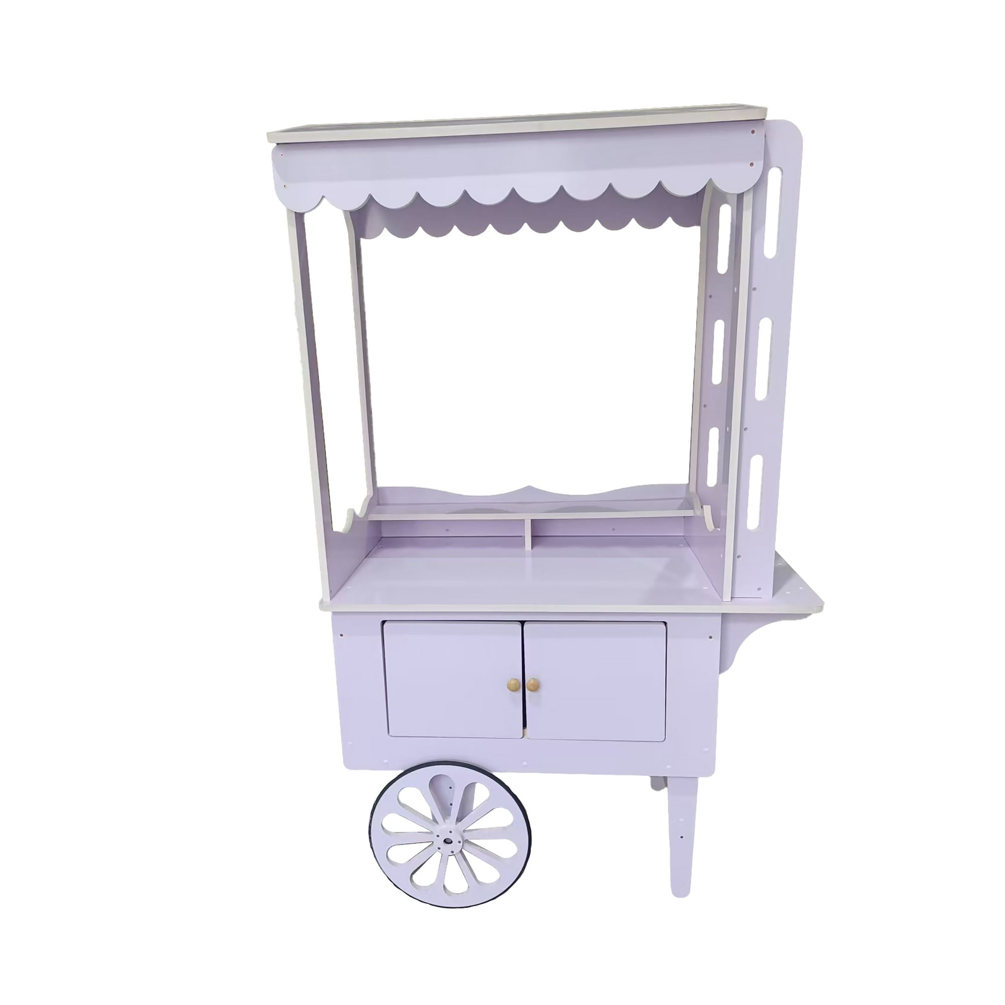 Click here for Intexca Wooden Ice Cream Cart Display Stand With W... prices