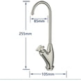 Kitchen 360 Reverse Osmosis Faucet Gooseneck Sink Water Filter Faucet ...