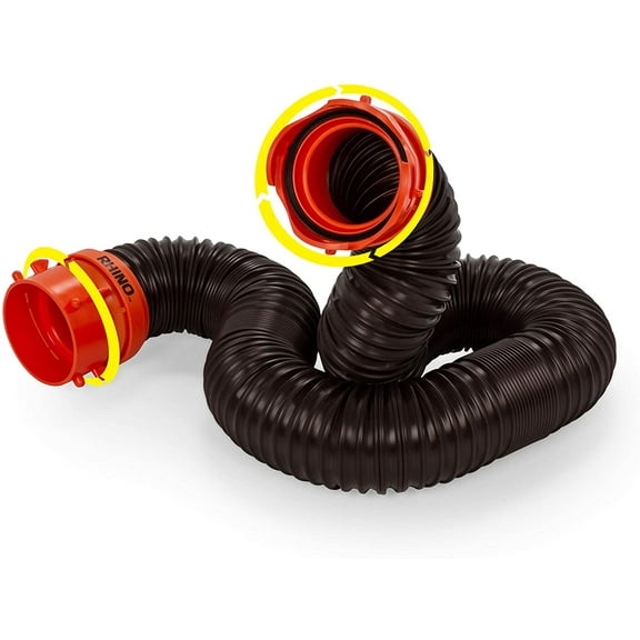Camco Rhino RV Sewer Hose Elbow with Drain Lock Adapter for Camping, 1 ...