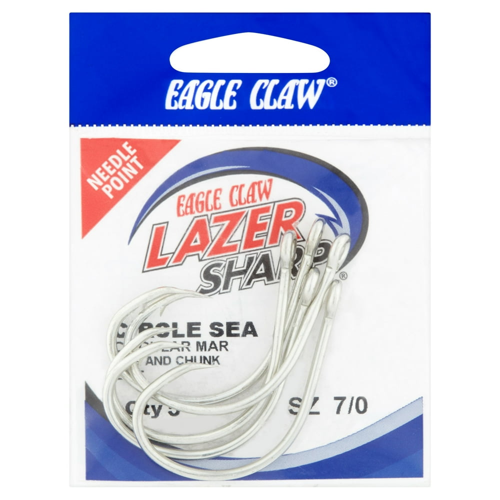 Lazer Sharp L197GH-7/0 Circle Sea Fish Hook, Sea Guard, Size 7/0, 5 ...
