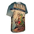 Donkey Ride Comic Retro Mens T-Shirt All Over Print - Walmart.com