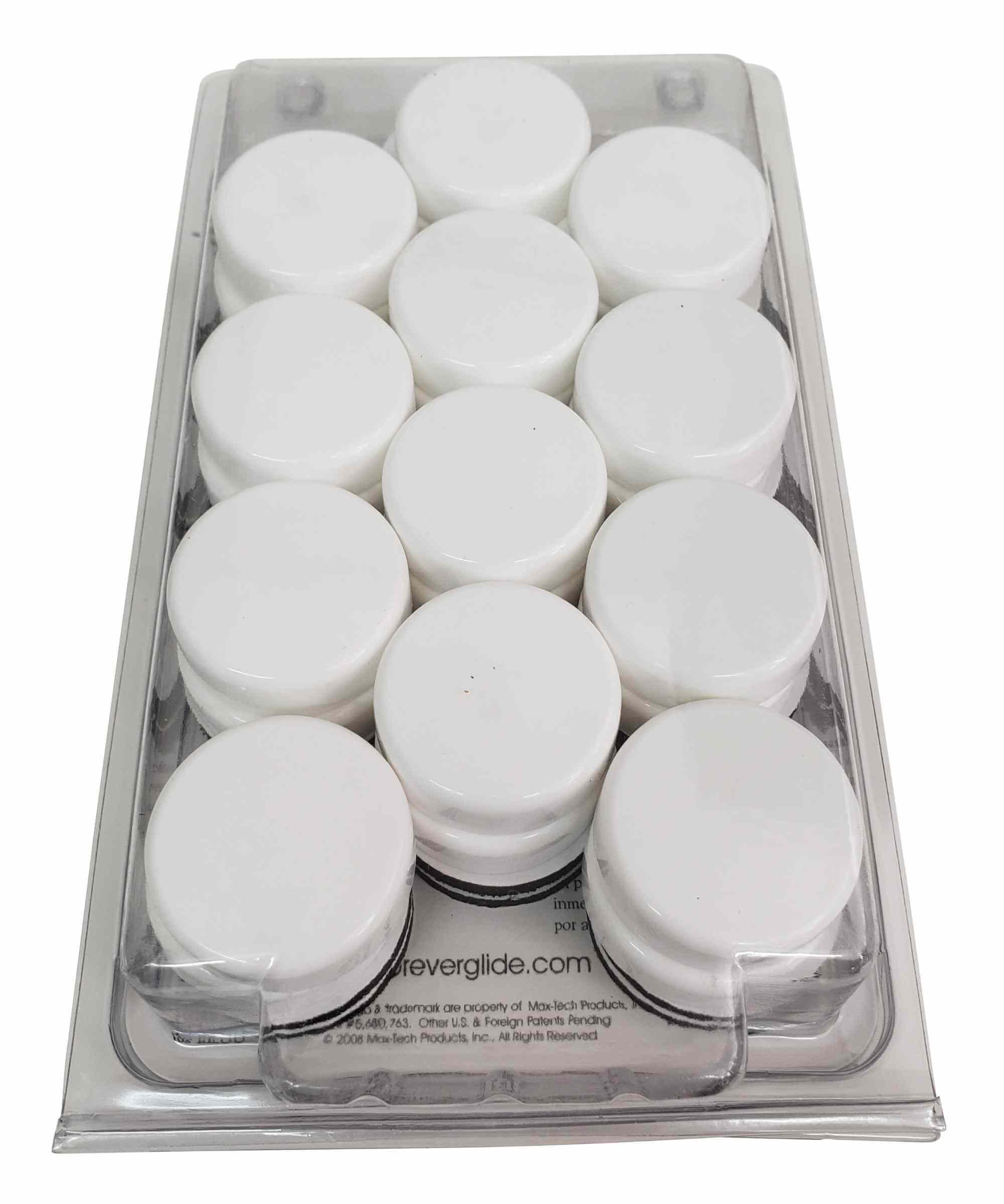 Forever Glides 1-1/2" Wrought Iron Patio Furniture Feet Glides- 24 Pack ...