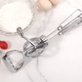 Compact Hand Whip Manual Whirling Plan Two point Baking Cooking and ...